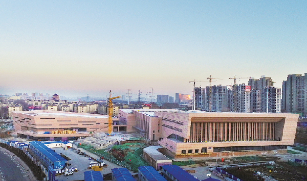 Main structure of Changchun Workers' Stadium topped off